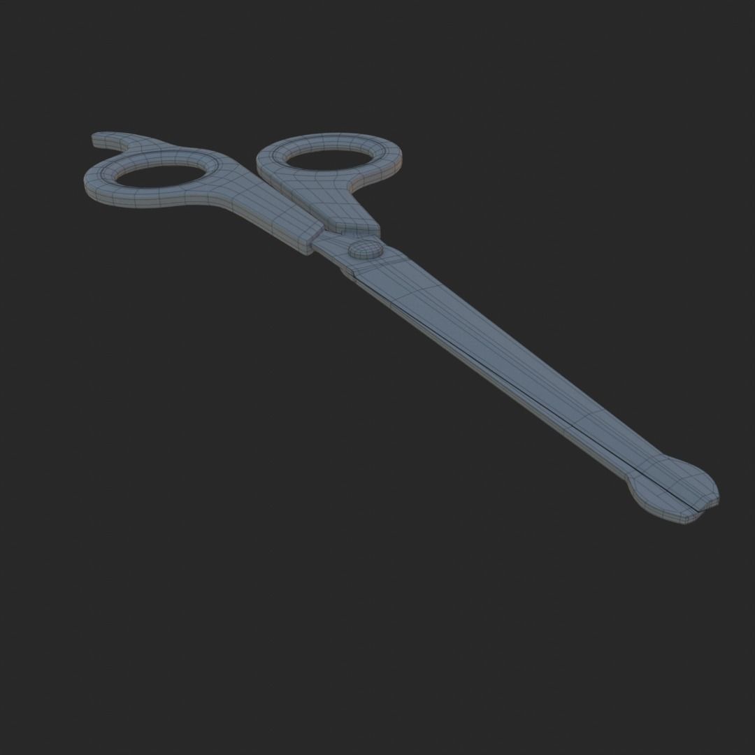Scissors free VR / AR / low-poly 3D model rigged | CGTrader