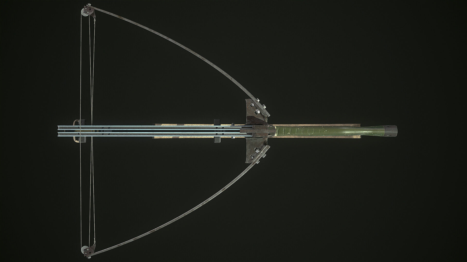 3D model Custom Crossbow VR / AR / low-poly | CGTrader