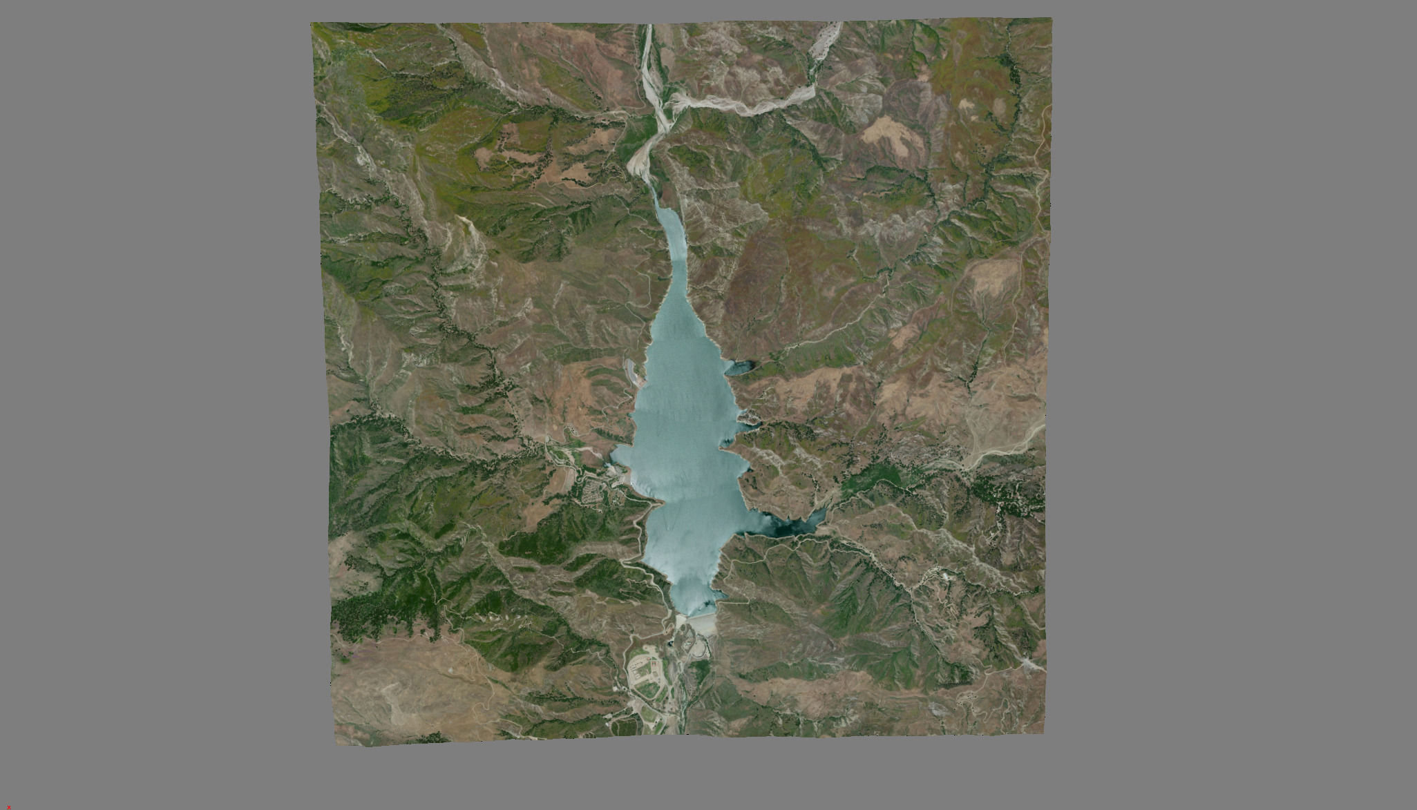 Lake Piru 3D model | CGTrader
