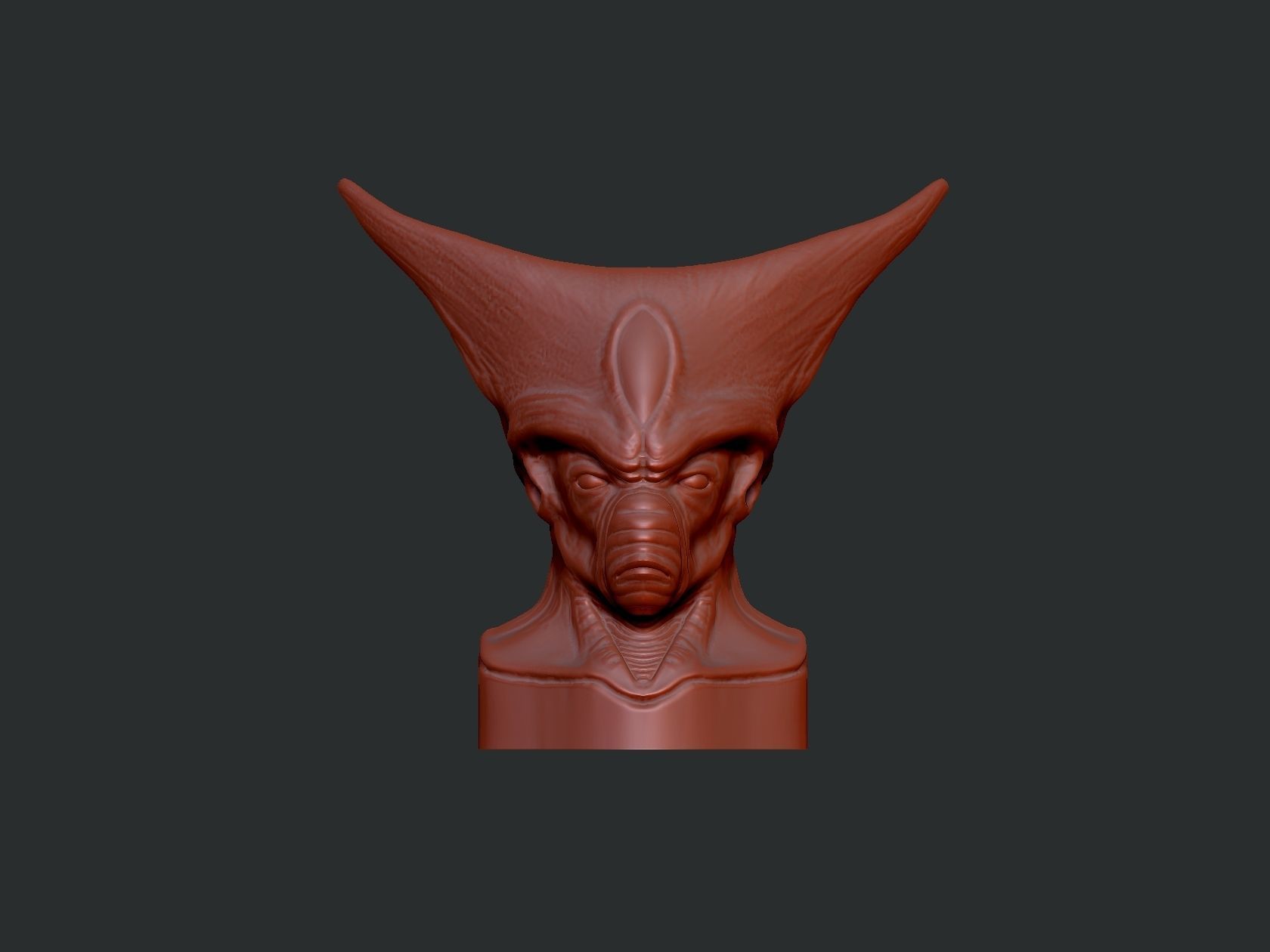 bust cell-dbz fan art-stl free 3D model 3D printable | CGTrader