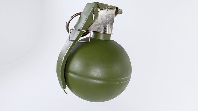 3D model M-67 frag grenade VR / AR / low-poly | CGTrader