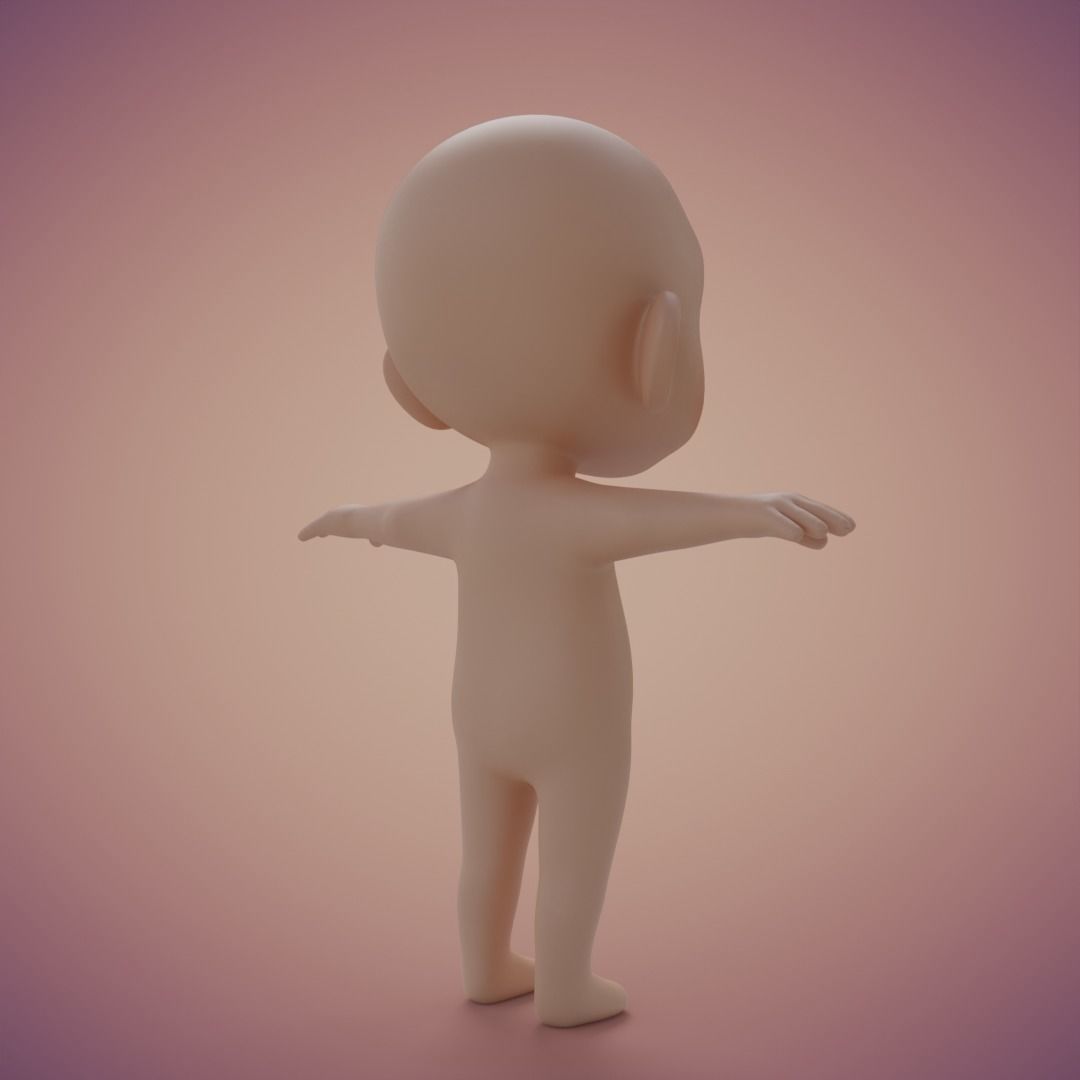 3D model Baibol Baby VR / AR / low-poly | CGTrader