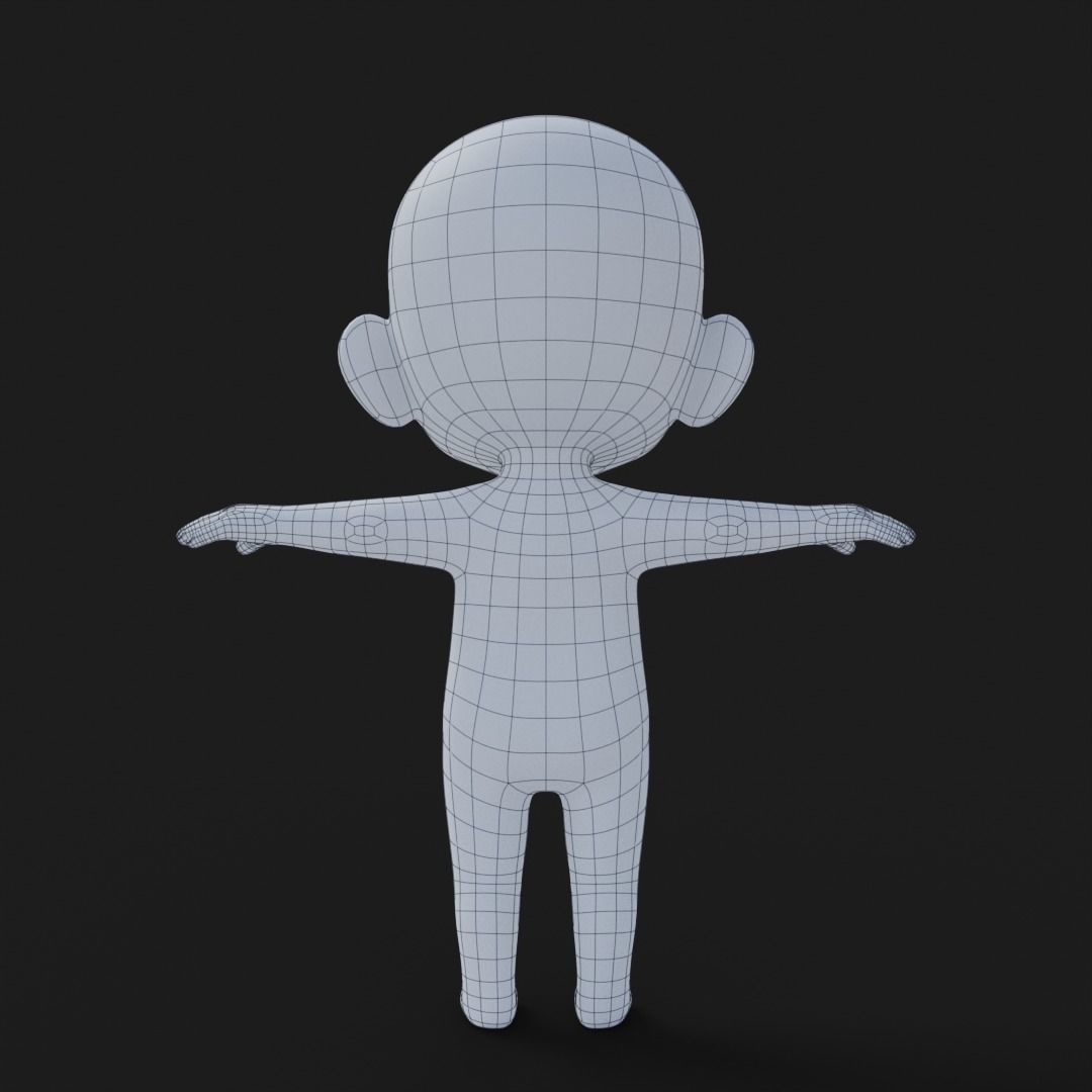 3D model Baibol Baby VR / AR / low-poly | CGTrader