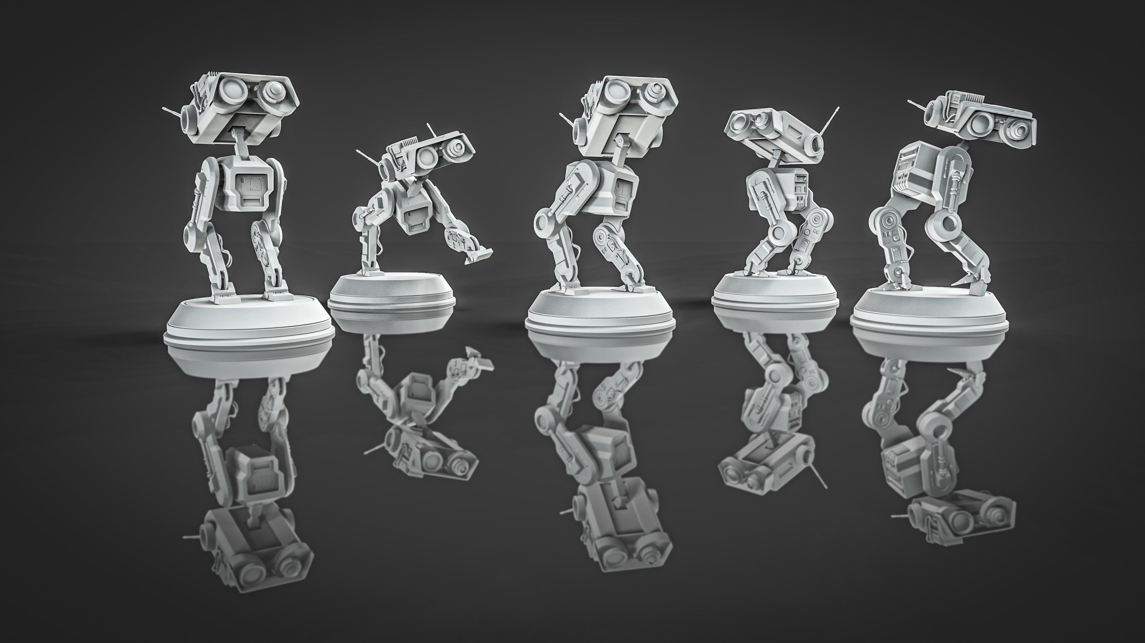 BD-1 Robot 3D Print Model 3D model 3D printable | CGTrader