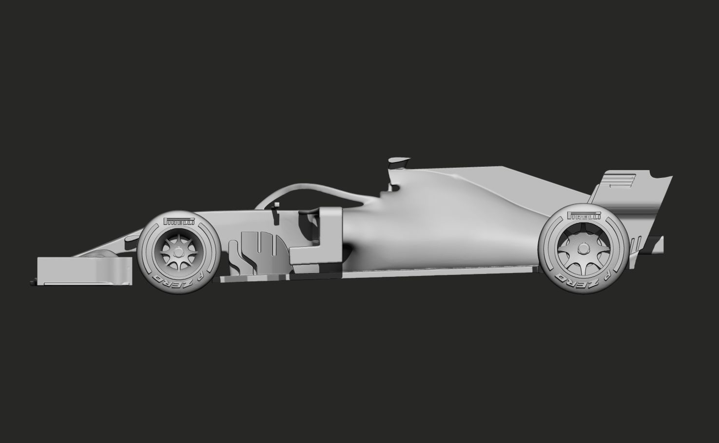 Ferrari F1 Bolid 3D model 3D printable | CGTrader
