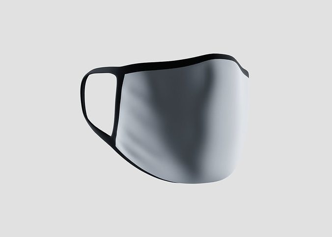 3D model Customizable Face Mask VR / AR / low-poly | CGTrader