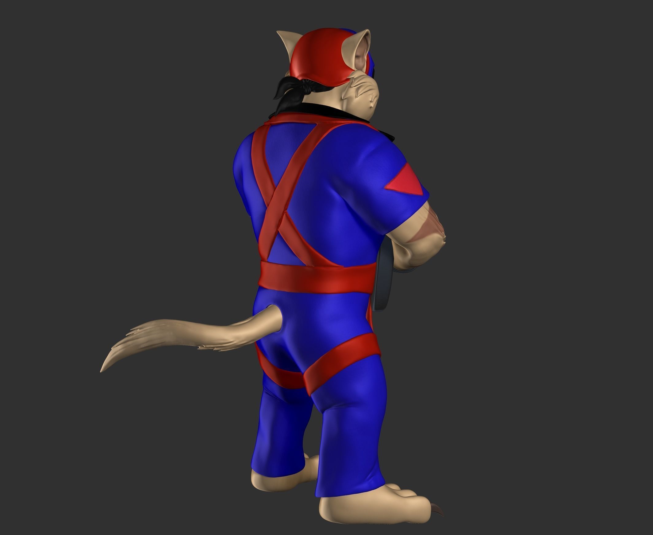 Swat Kats T-Bone 3D model | CGTrader
