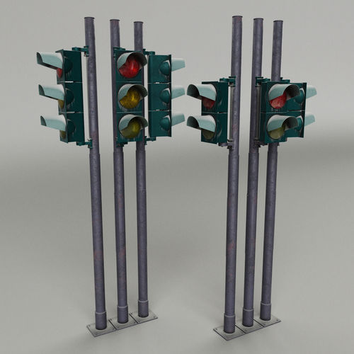 Traffic Lights 3D model | CGTrader