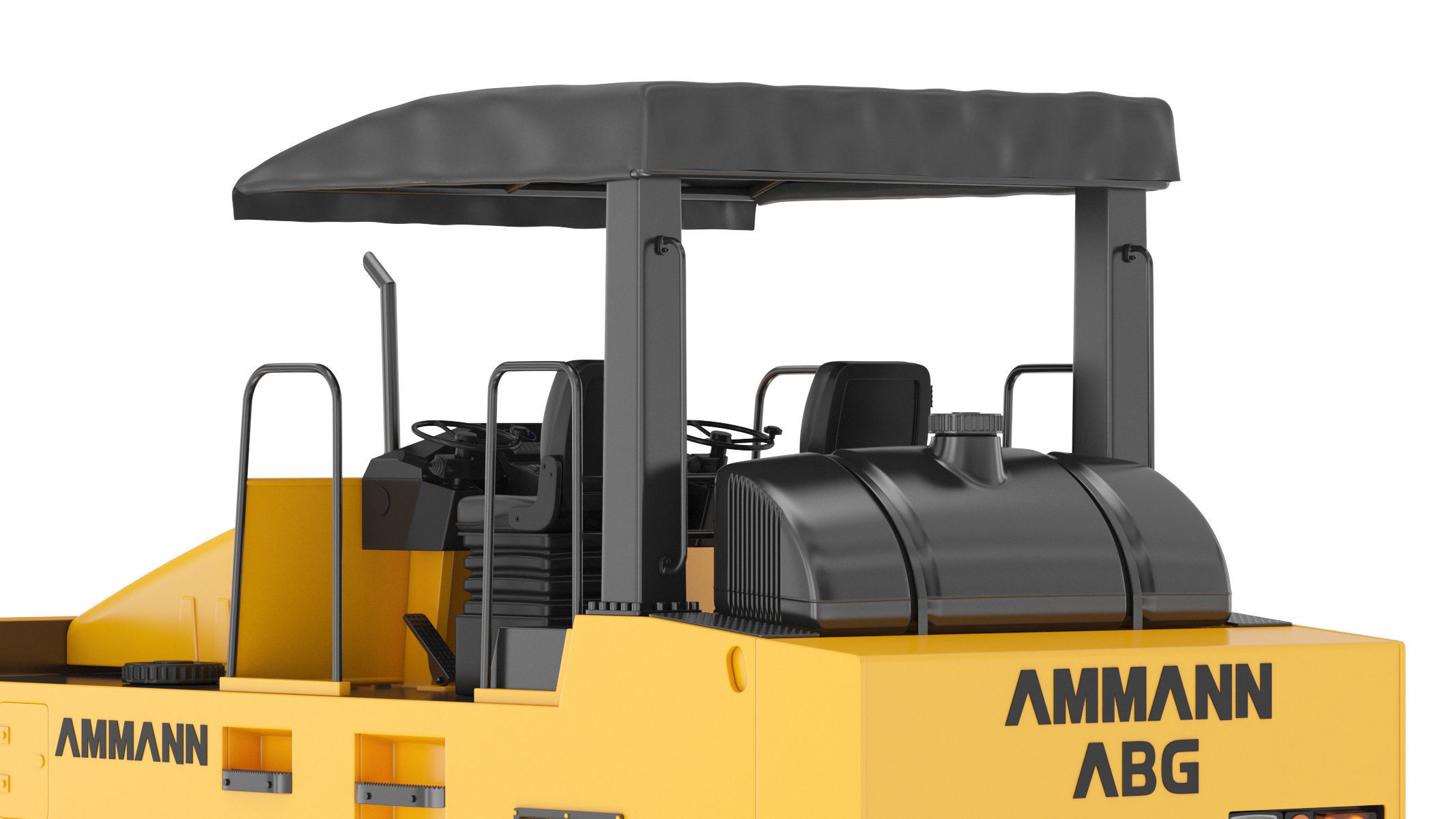 Volvo ABG PT240R Compactor 3D model | CGTrader