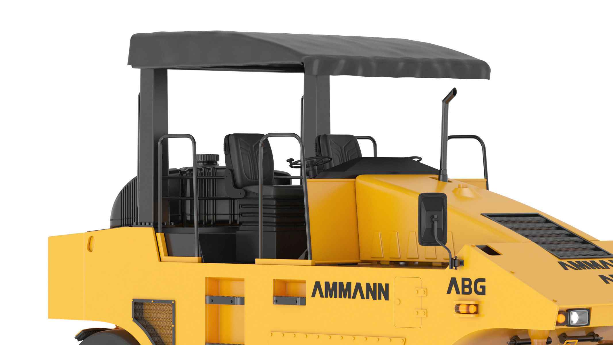 Volvo ABG PT240R Compactor 3D model | CGTrader