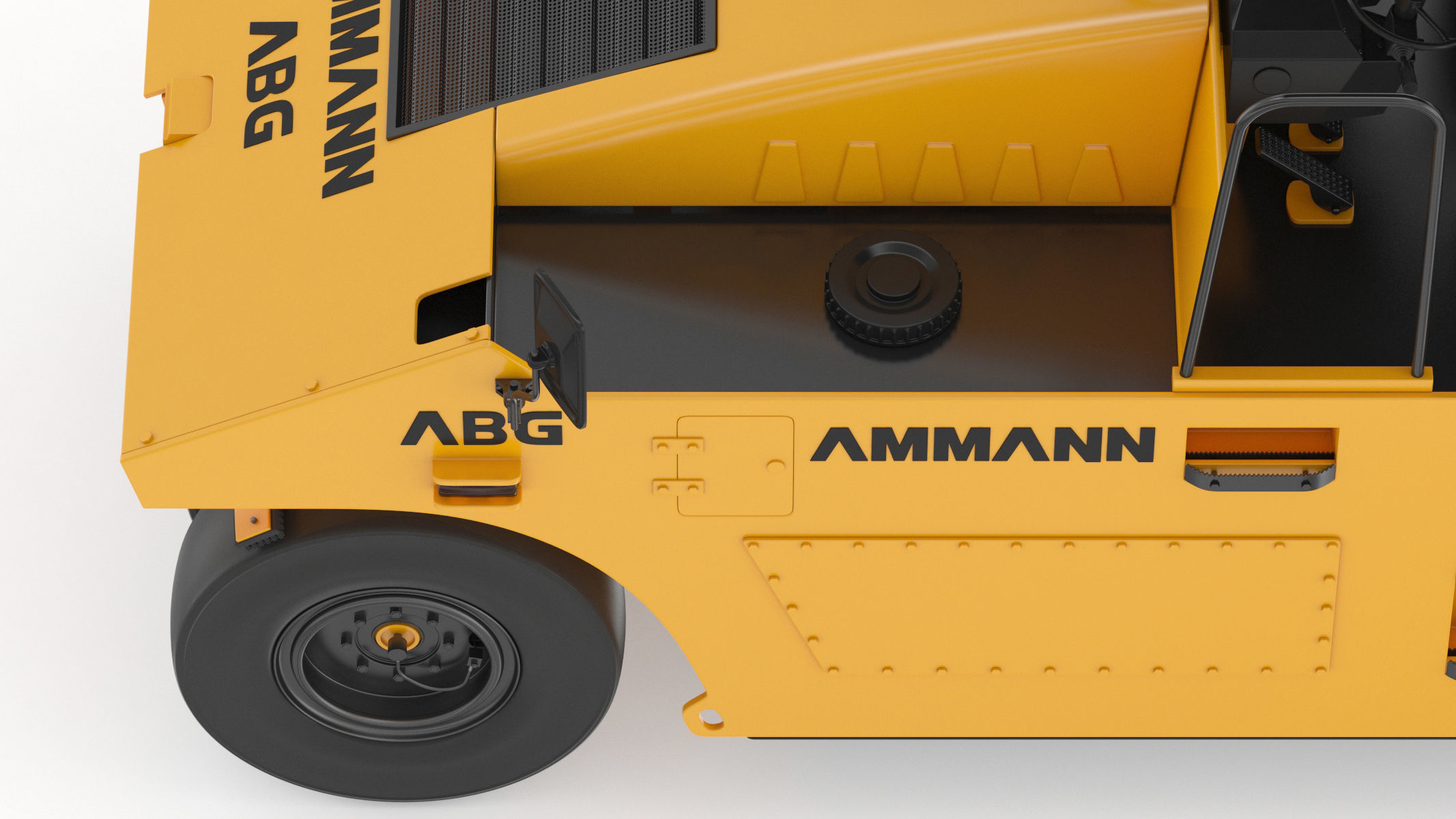 Volvo ABG PT240R Compactor 3D model | CGTrader