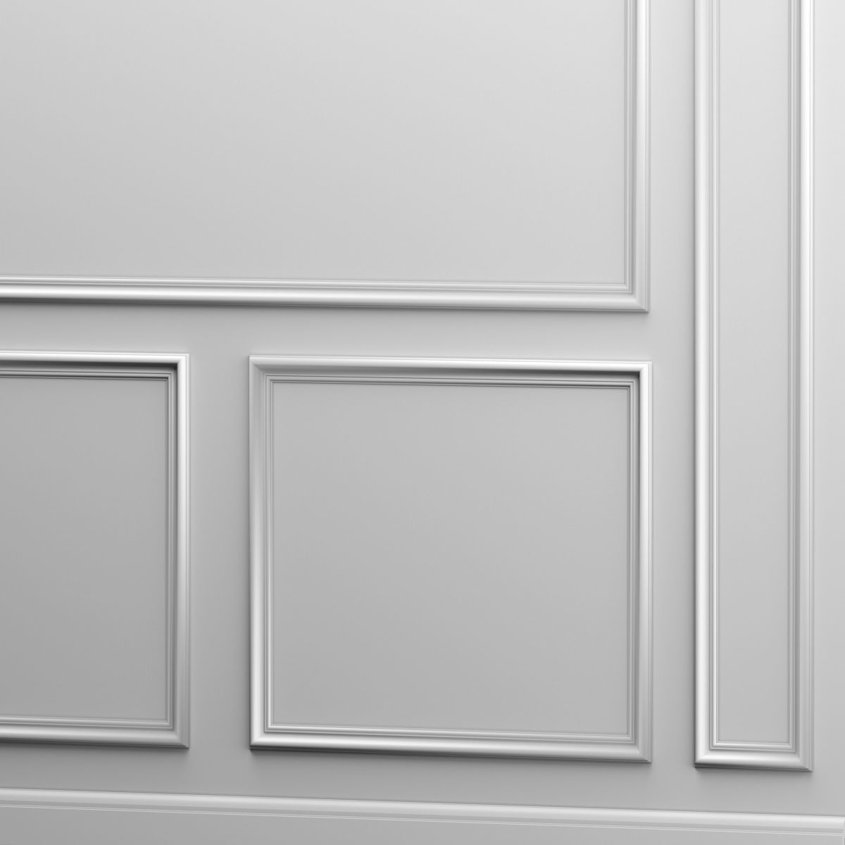 Wall molding 30 3D model | CGTrader