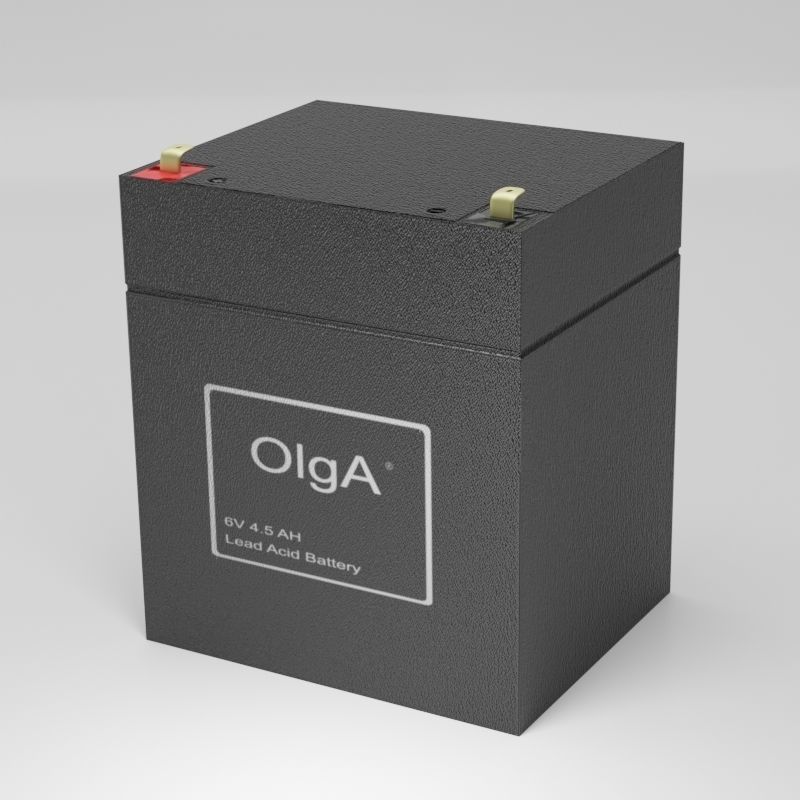 3D model Lead Acid Battery 3D Model VR / AR / low-poly | CGTrader