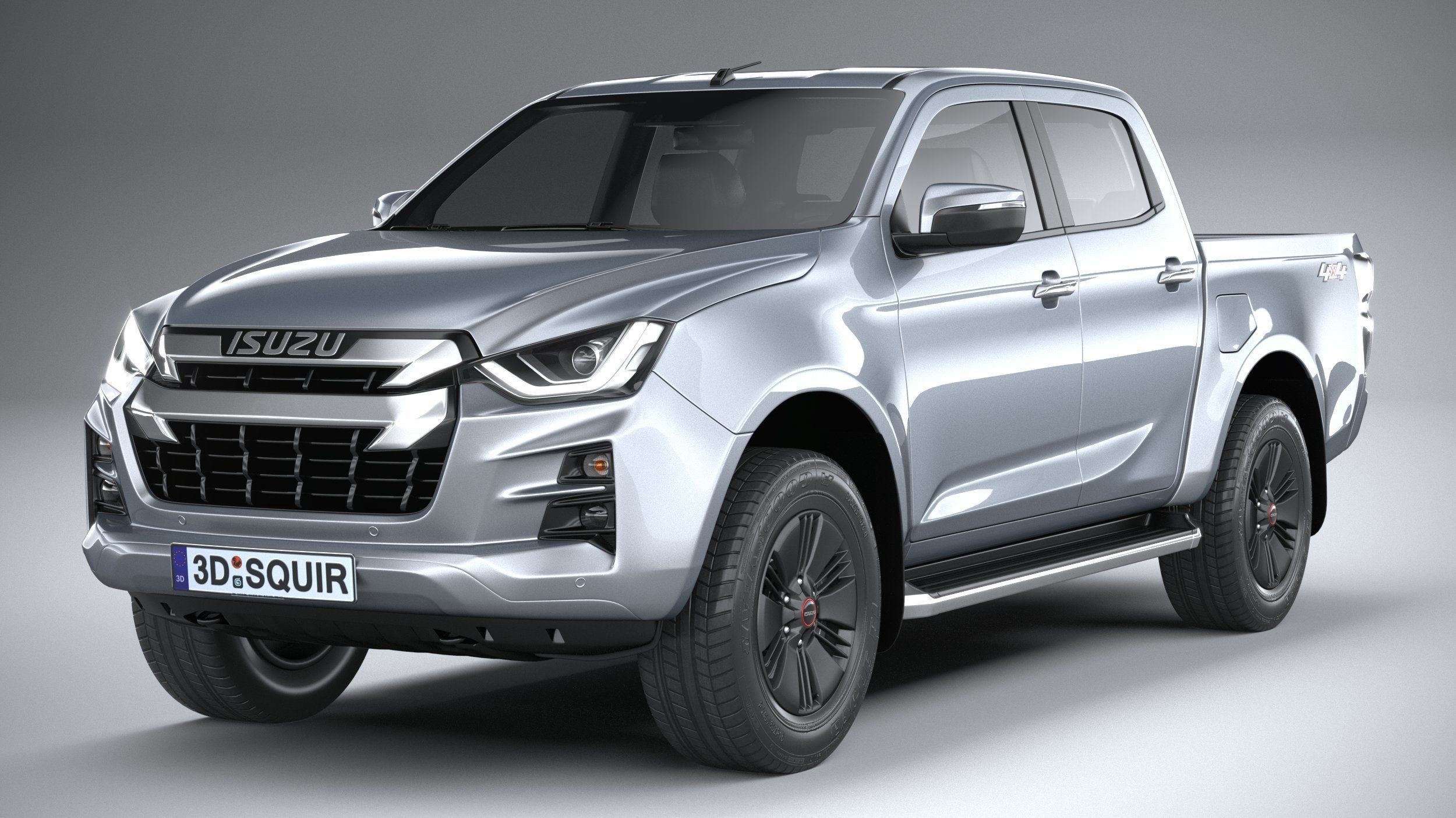 Isuzu D-max 2020 3D model | CGTrader