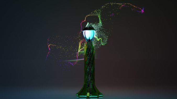 Sci-fi Tower Low-Poly Game-Ready 4K PBR Textures free VR / AR / low ...