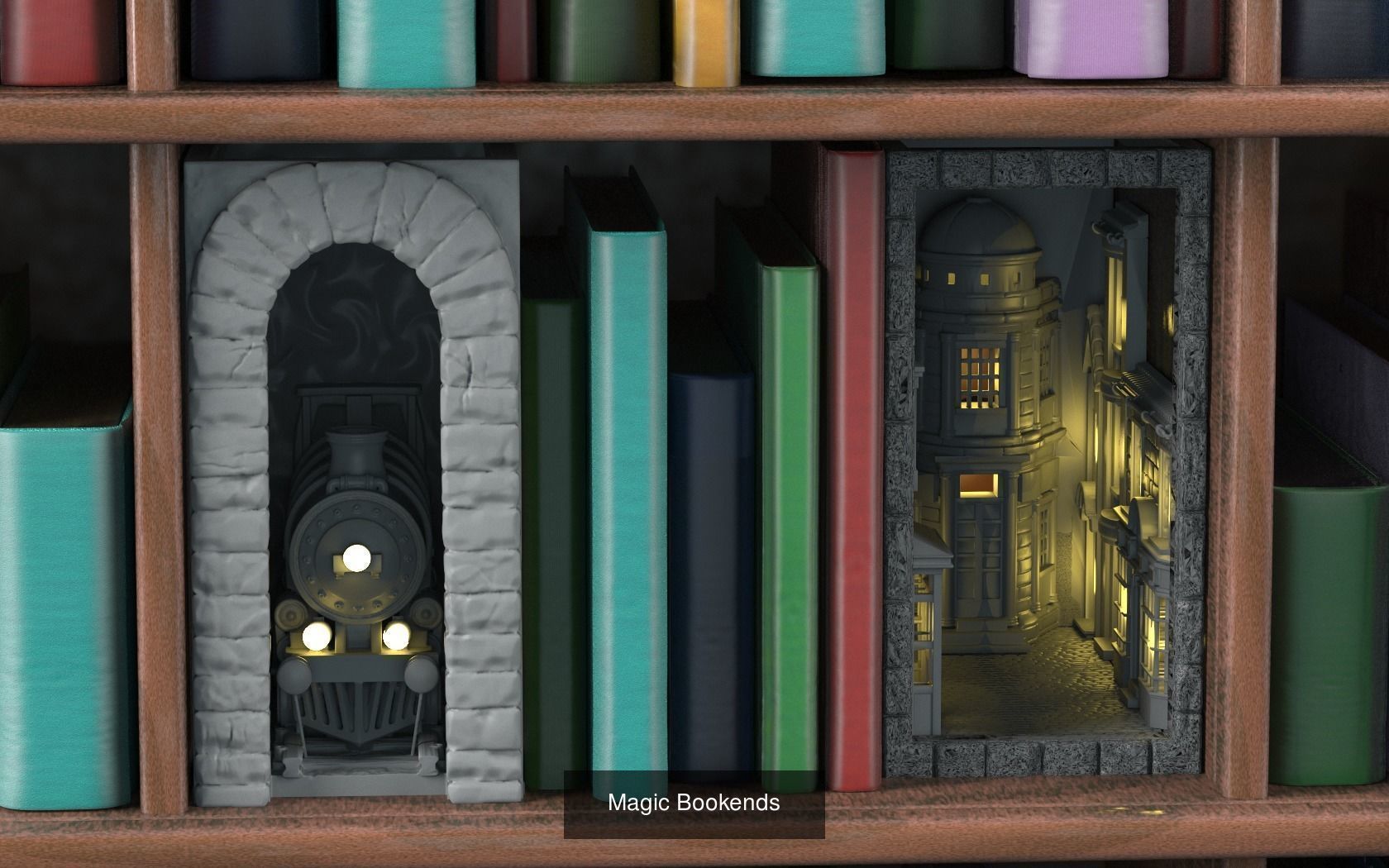 The scenic library bundle 3D Model Collection | CGTrader