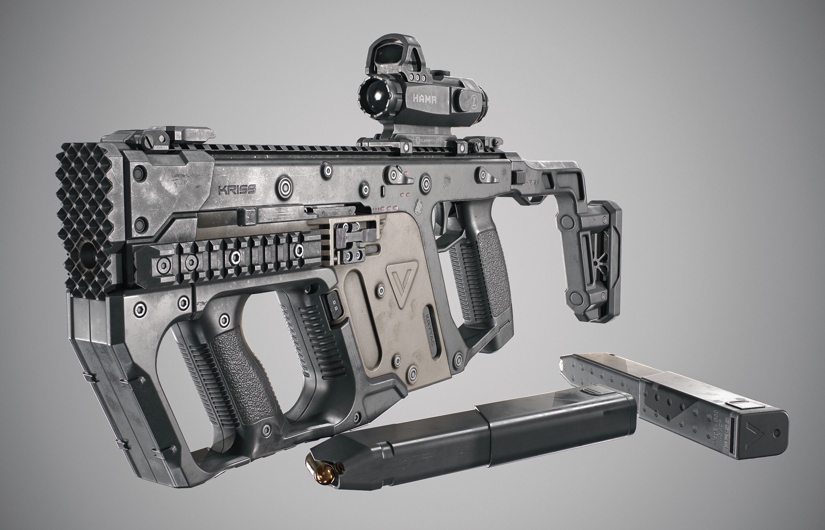 3D model Kriss Vector NITRO VR / AR / low-poly | CGTrader