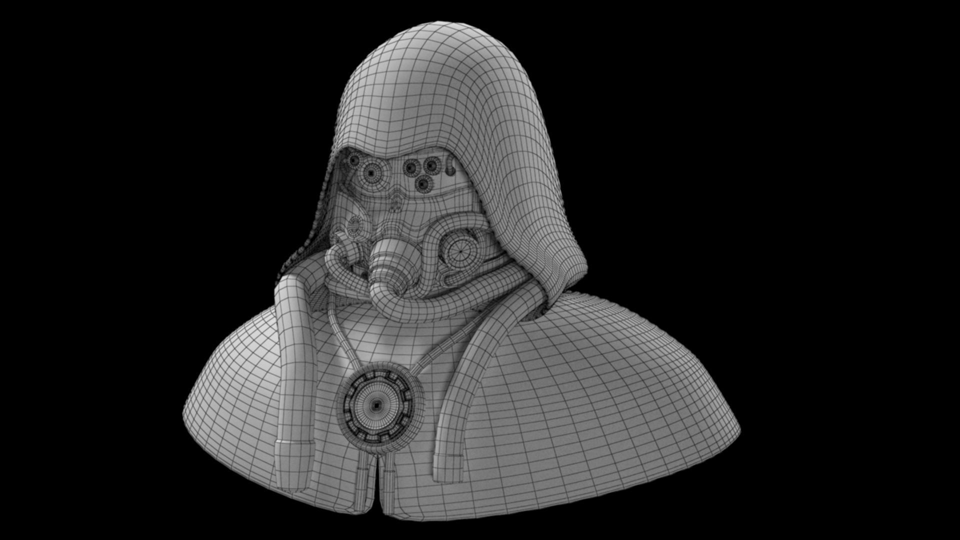 Adeptus Mechanicus Head free 3D model | CGTrader