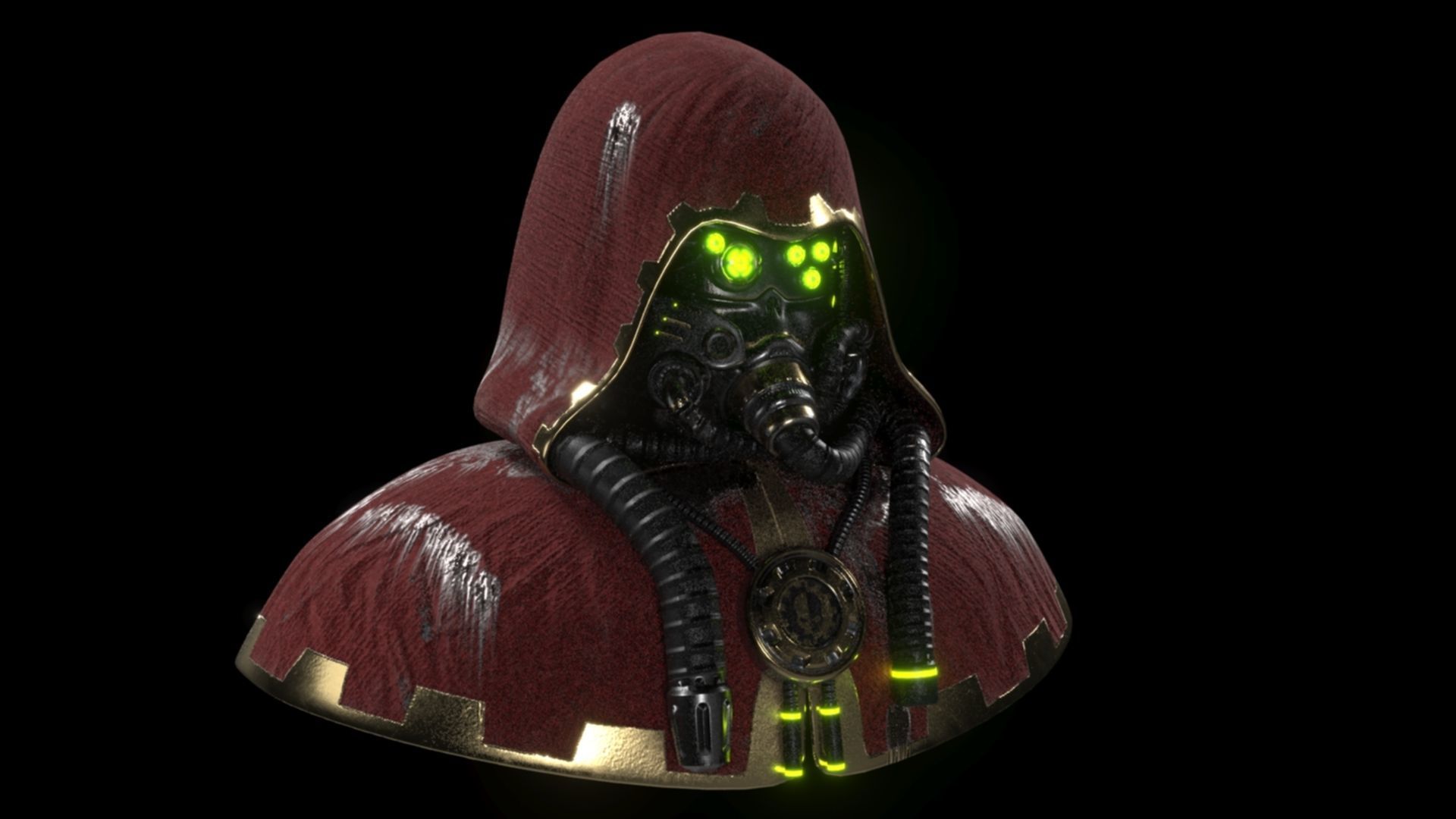 Adeptus Mechanicus Head free 3D model | CGTrader