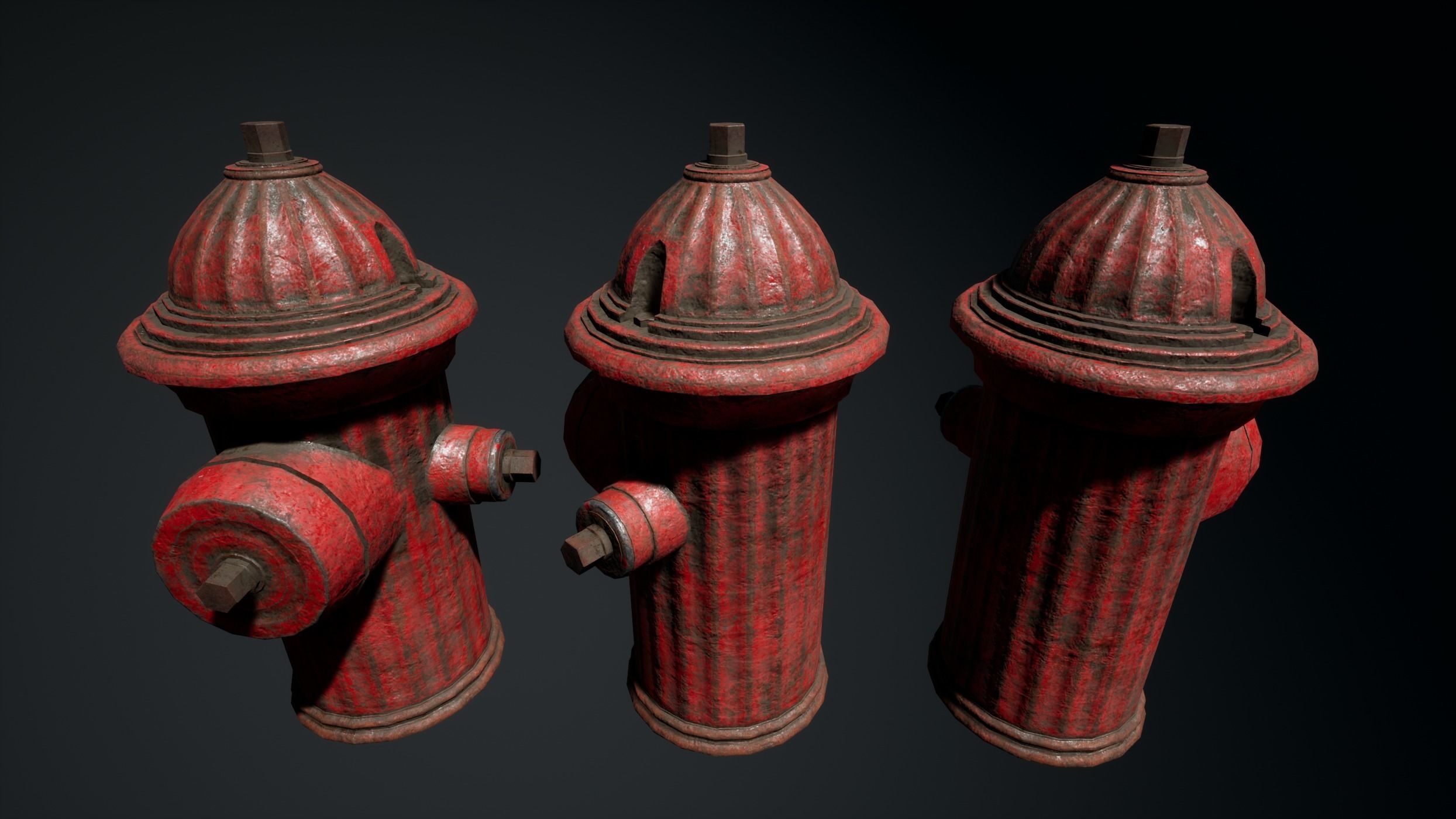 3D model Fire hydrant VR / AR / low-poly | CGTrader