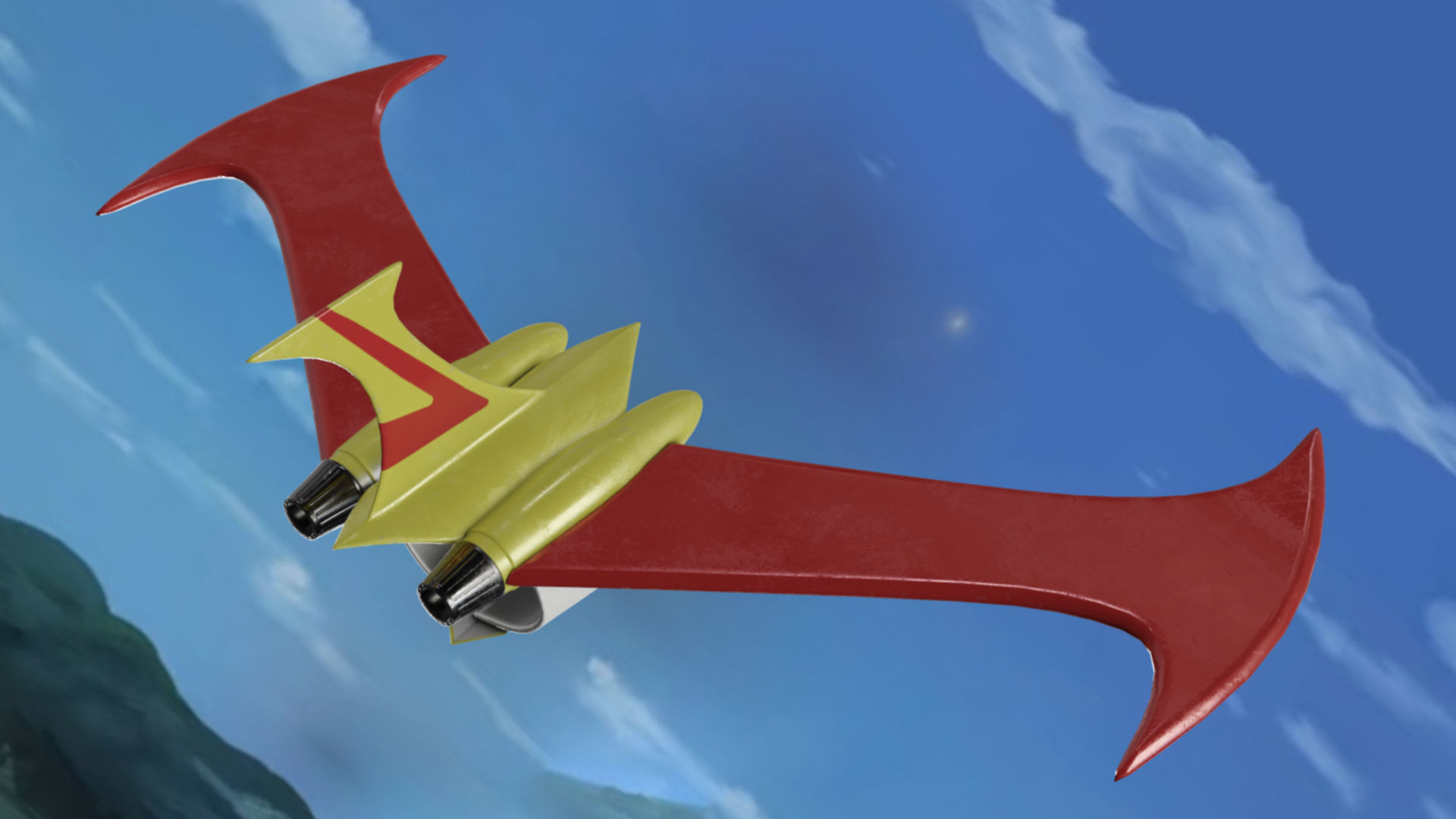 MAZINGER Z First Class with Jet Scrander 3D model | CGTrader