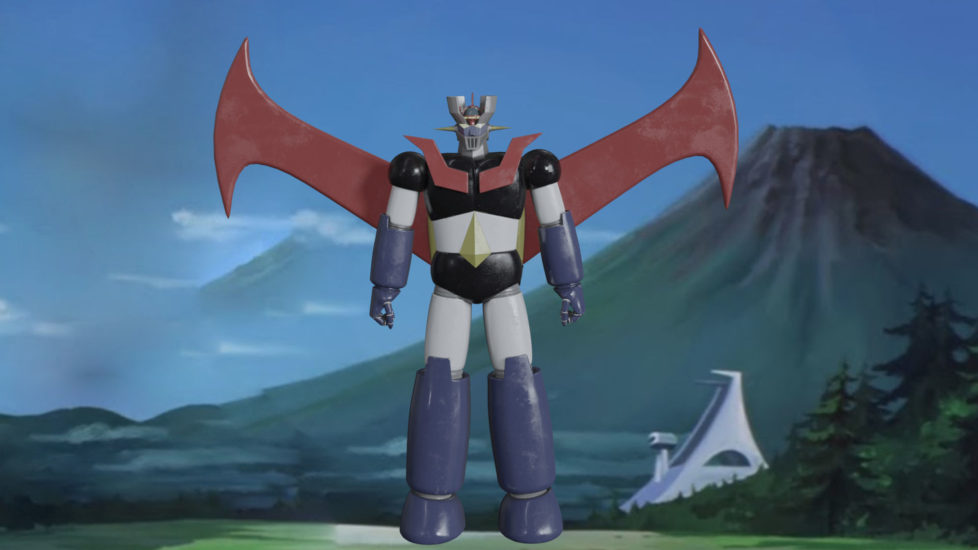 MAZINGER Z First Class with Jet Scrander 3D model | CGTrader