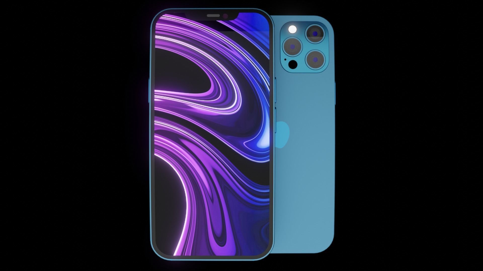 Iphone 12 Pro All official Colors 3D model | CGTrader