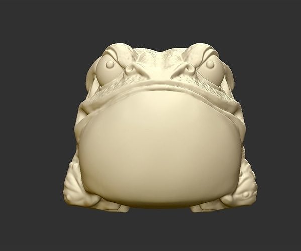 Angry Toad 3D model 3D printable | CGTrader