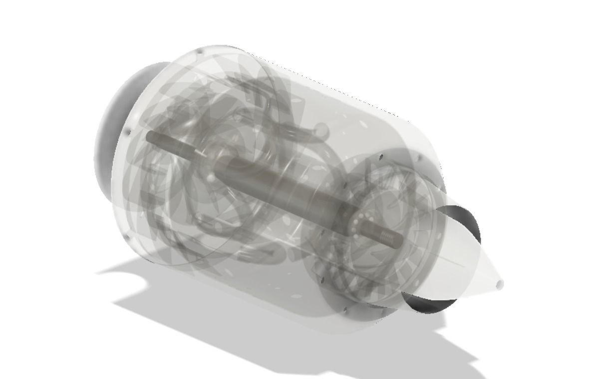 Mini Jet Engine 3D model | CGTrader