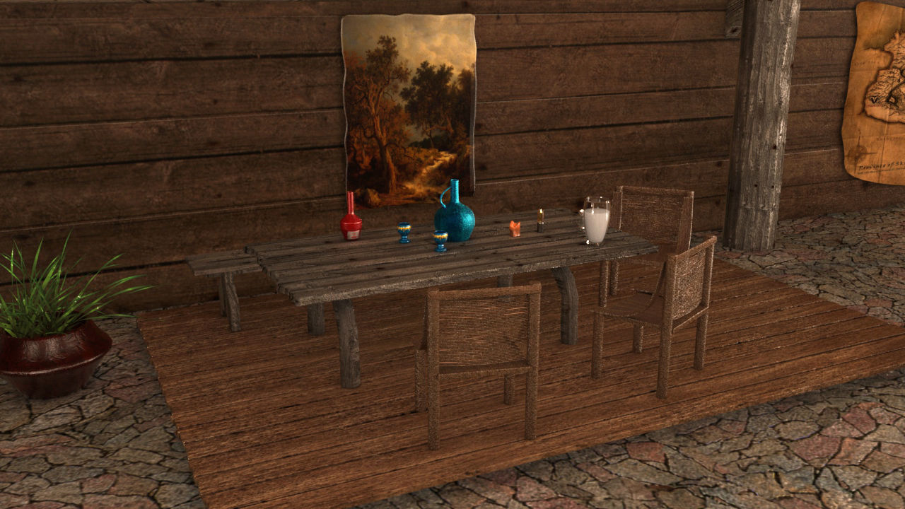 Skyrim Tavern The Elder Scrolls 3D model | CGTrader