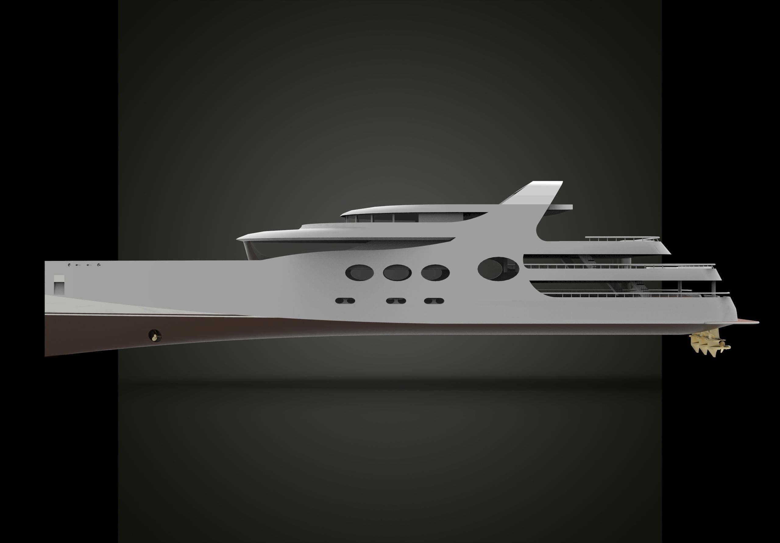 3D model YACHT BOW AXE VR / AR / low-poly | CGTrader