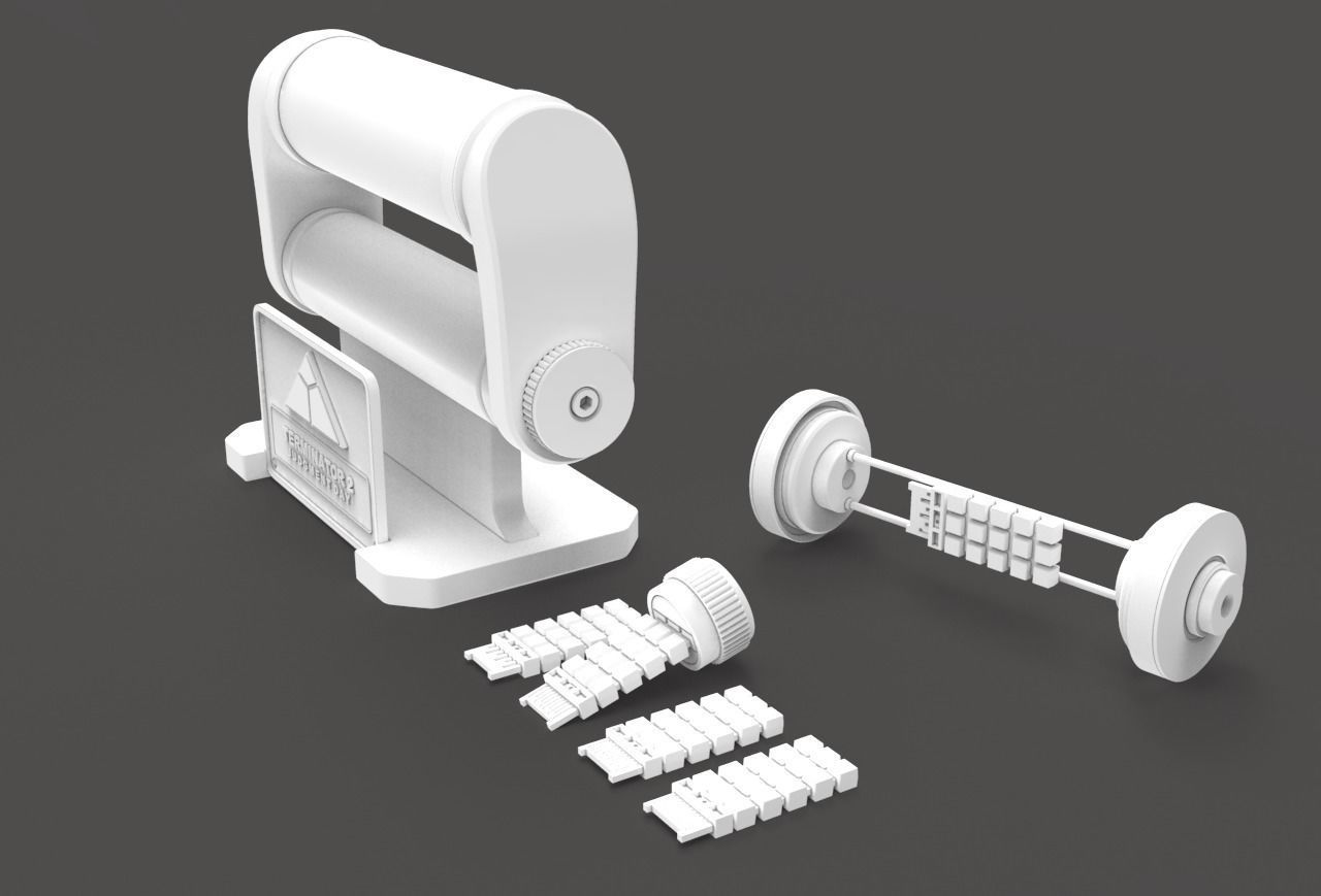 Terminator Brain Chip with stand 3D model | CGTrader