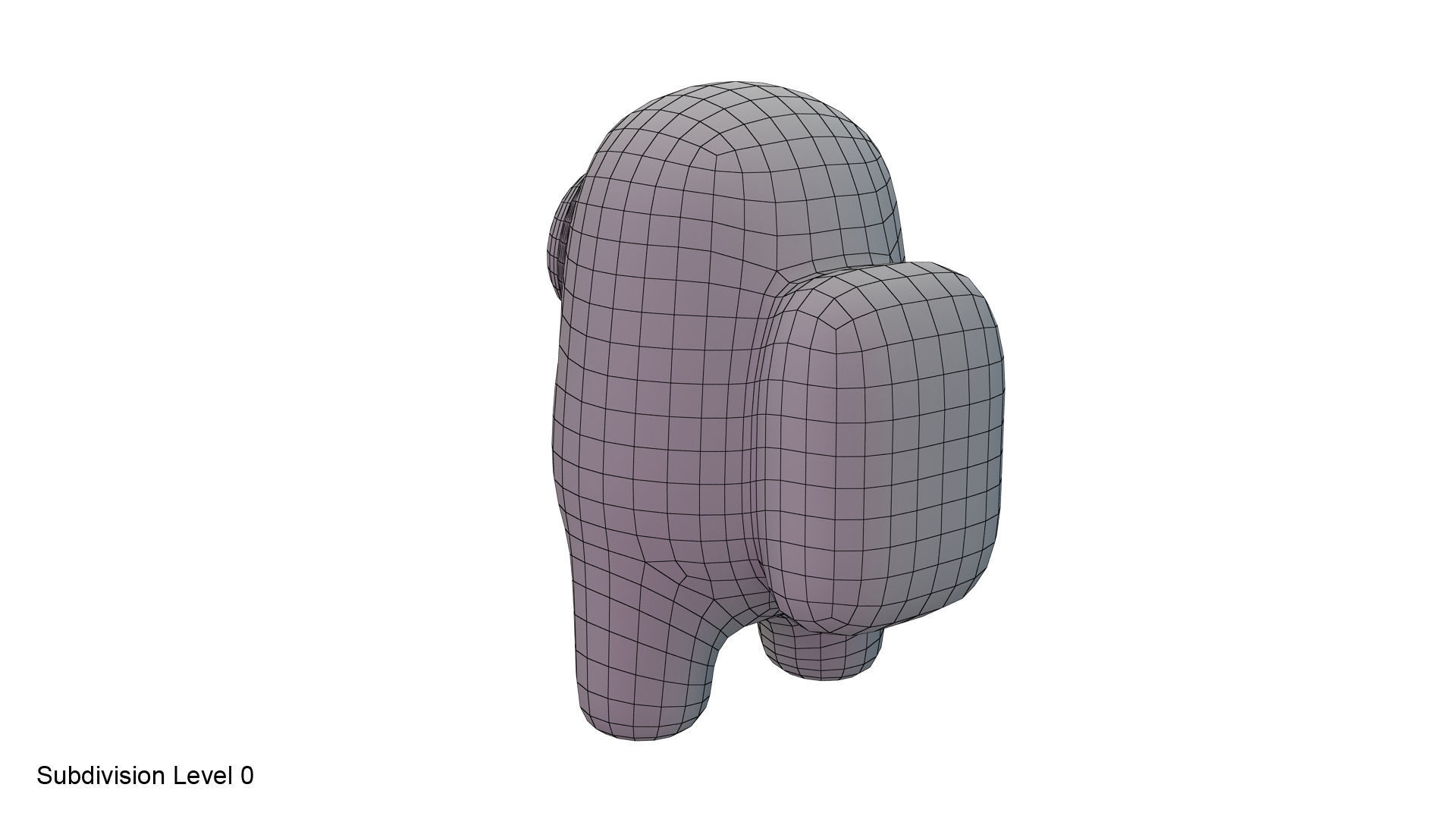 Among Us character free 3D model | CGTrader
