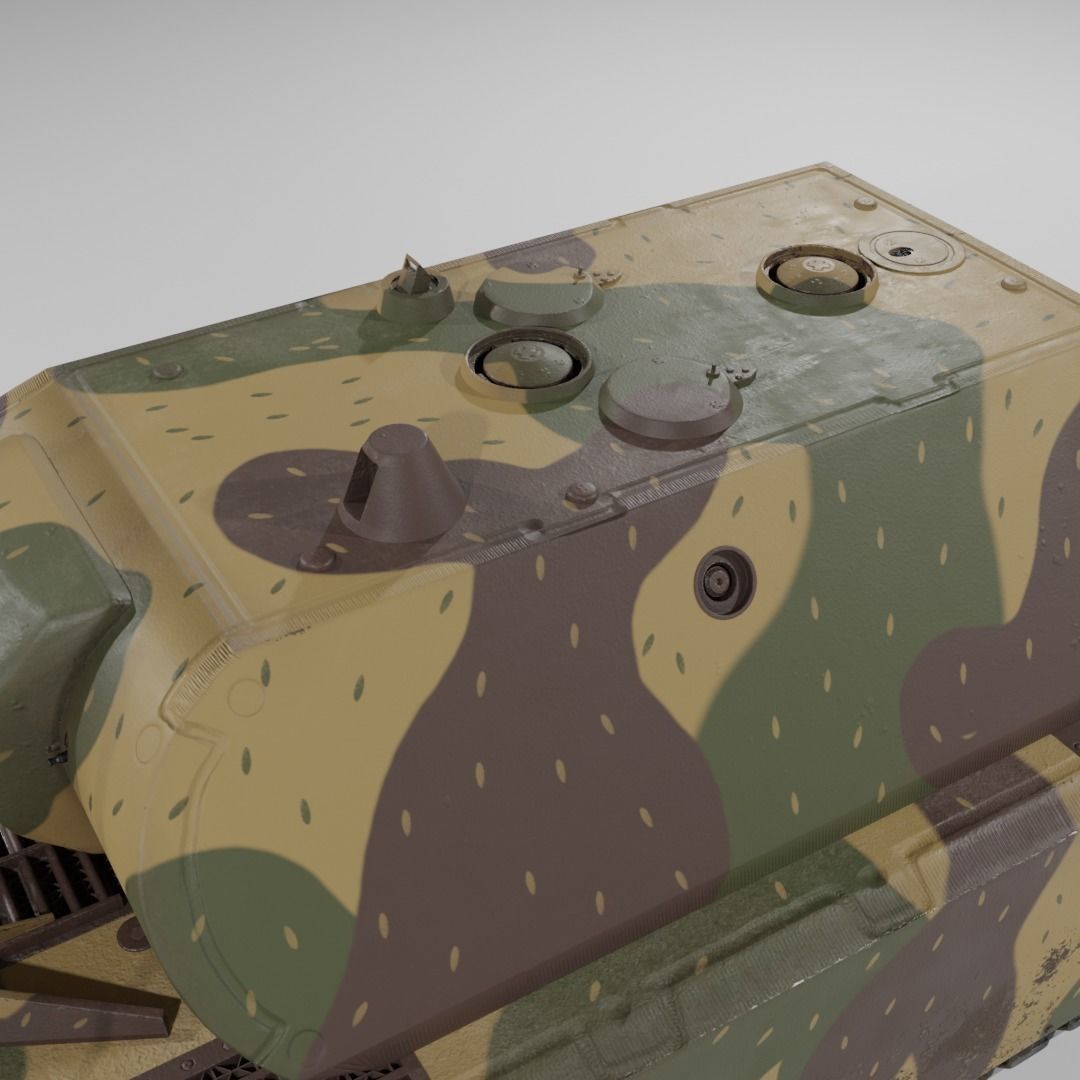 Panzerkampfwagen VIII Maus free 3D model | CGTrader