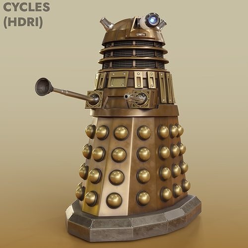 Time War Dalek 3D model | CGTrader