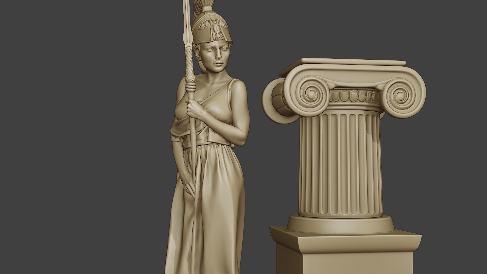 Athena A1 3D model 3D printable | CGTrader