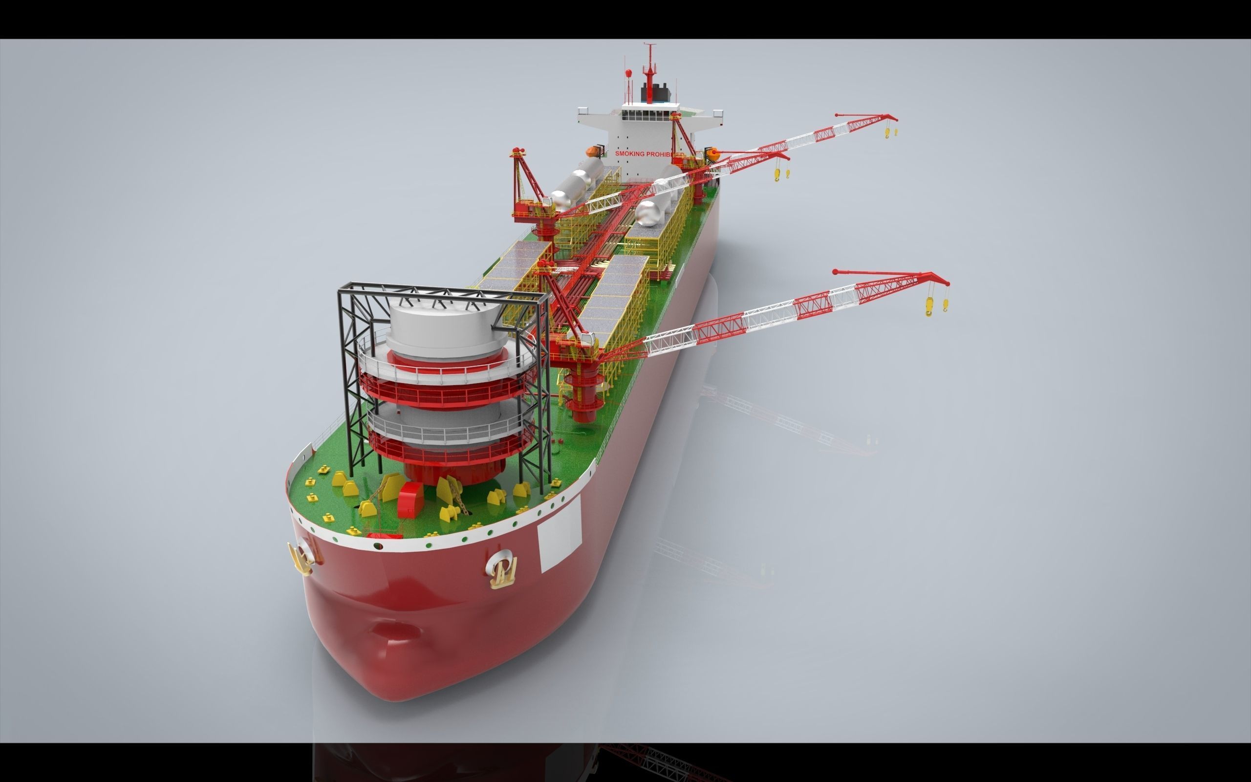 3D model FPSO Vessel VR / AR / low-poly | CGTrader