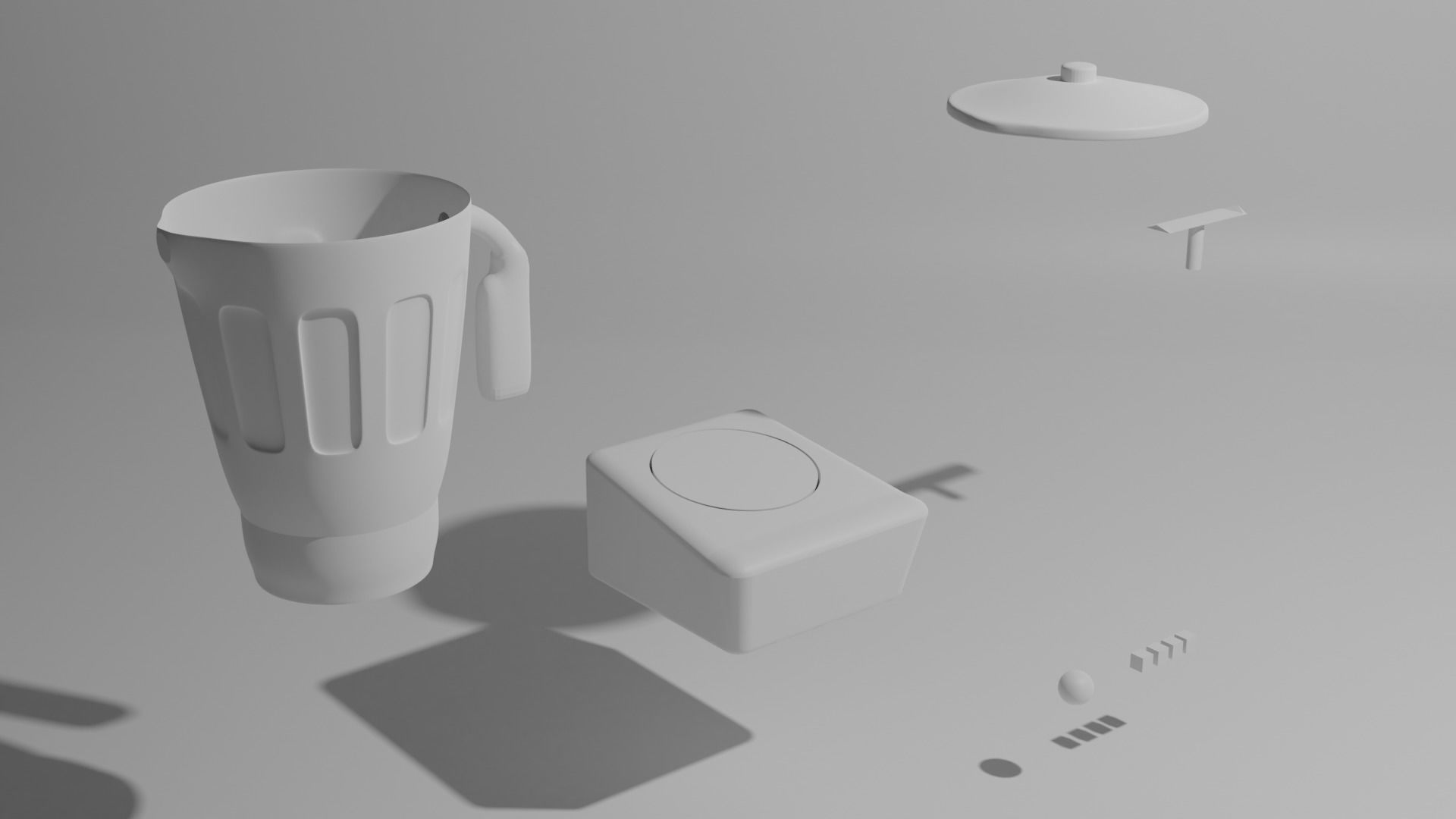 Simple Blender 3D model | CGTrader
