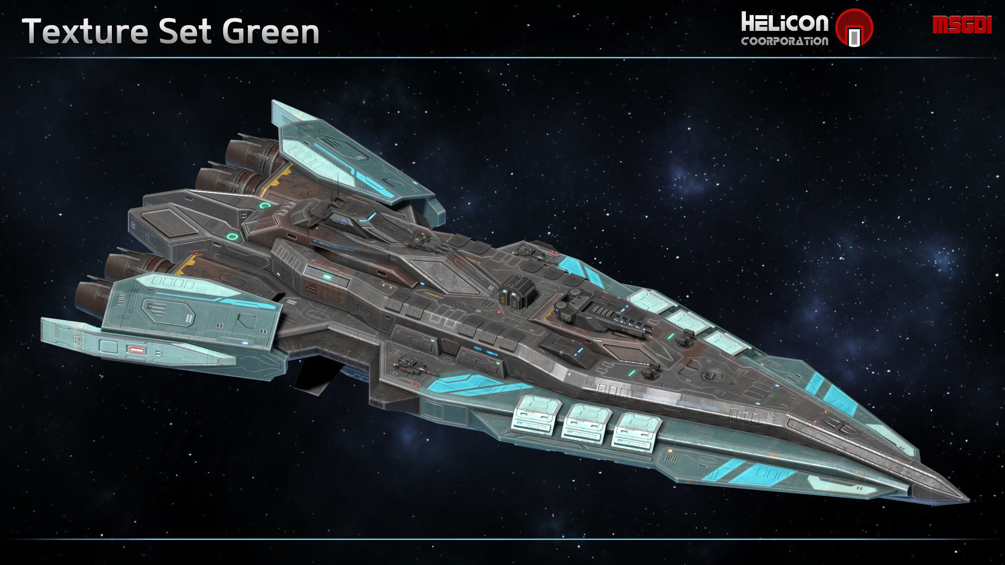 Helicon Corporation Fleet Collection | CGTrader