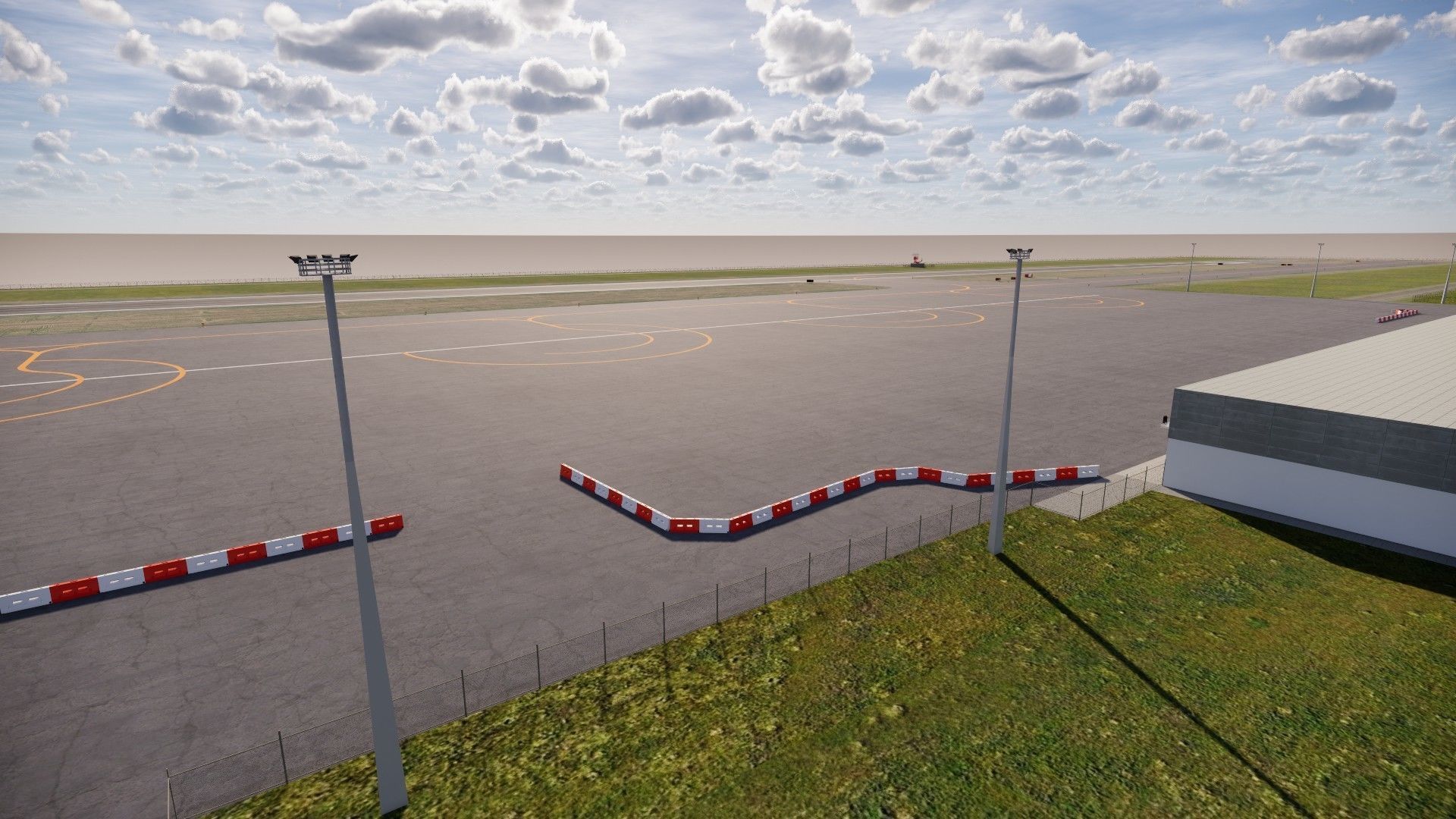 Airport Scene 3D model | CGTrader