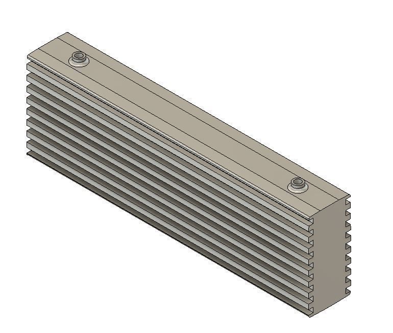 1to10 RC Intercooler 3D model 3D printable | CGTrader