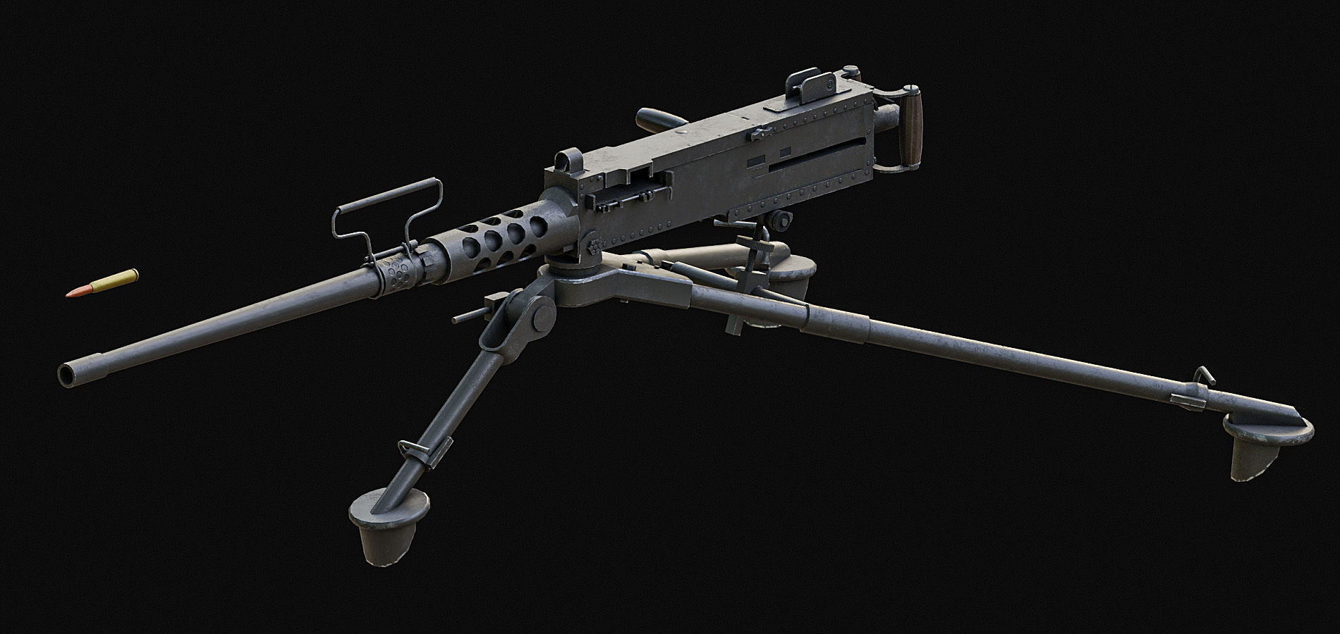 3D model M2 M240 MK19 VR / AR / low-poly | CGTrader