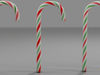 Low Poly Candy Canes free VR / AR / low-poly 3D model | CGTrader