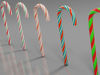 Low Poly Candy Canes free VR / AR / low-poly 3D model | CGTrader