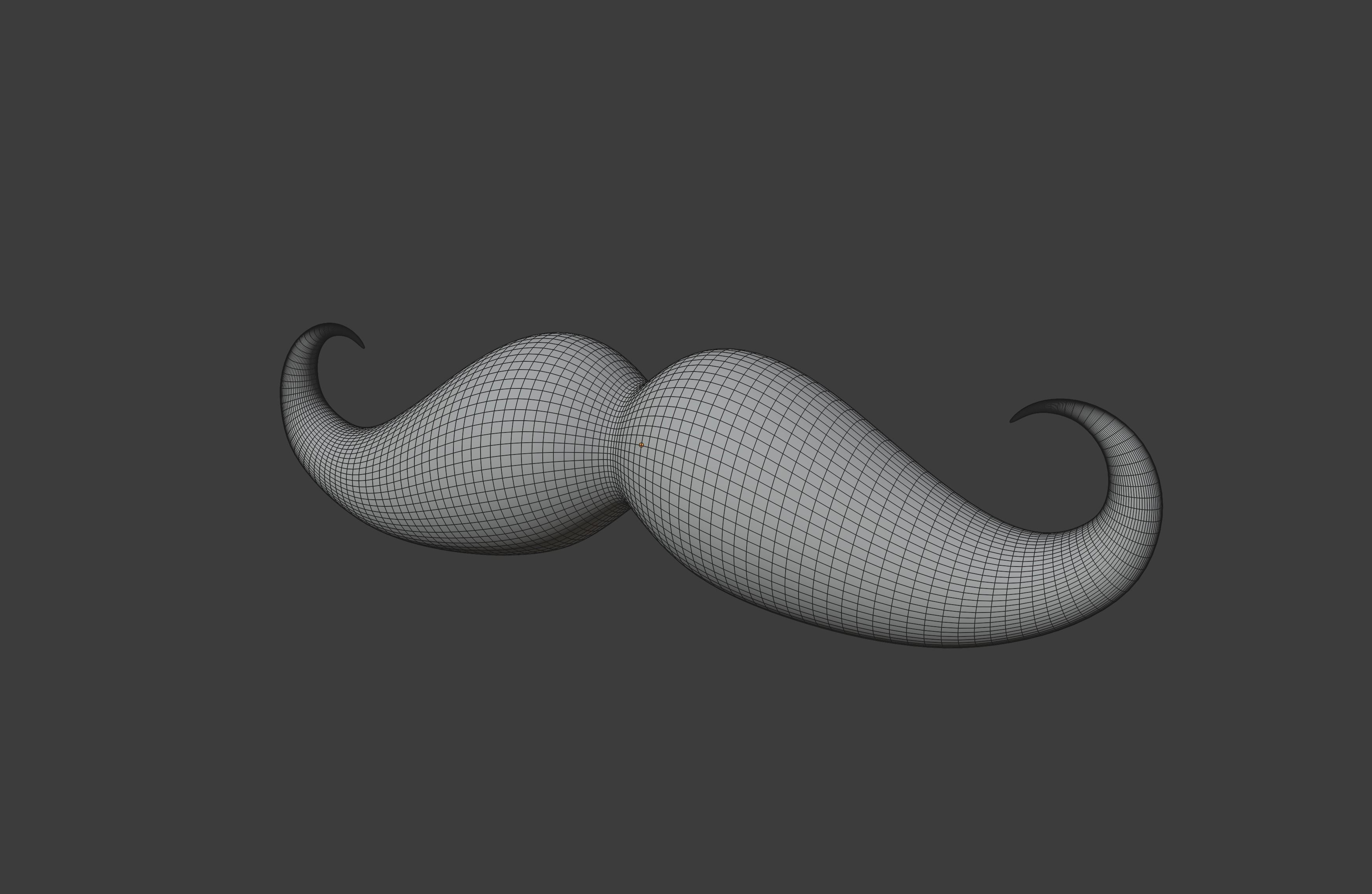 3D model Mustache VR / AR / low-poly | CGTrader