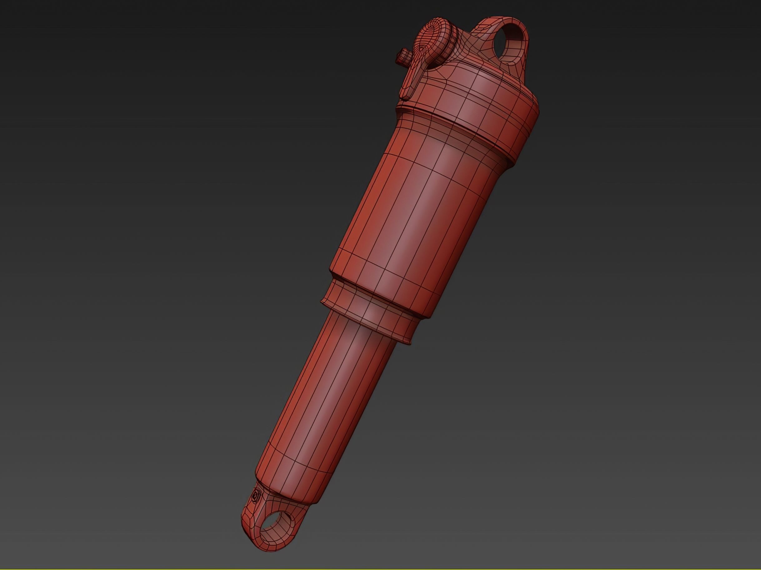 Fox Float Bike Suspension 3D model | CGTrader