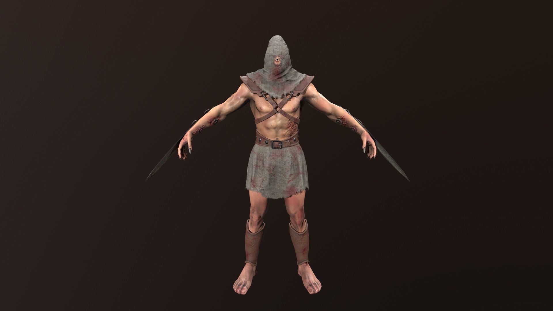 3D model Cyclops Monster Low-poly 3D model VR / AR / low-poly | CGTrader