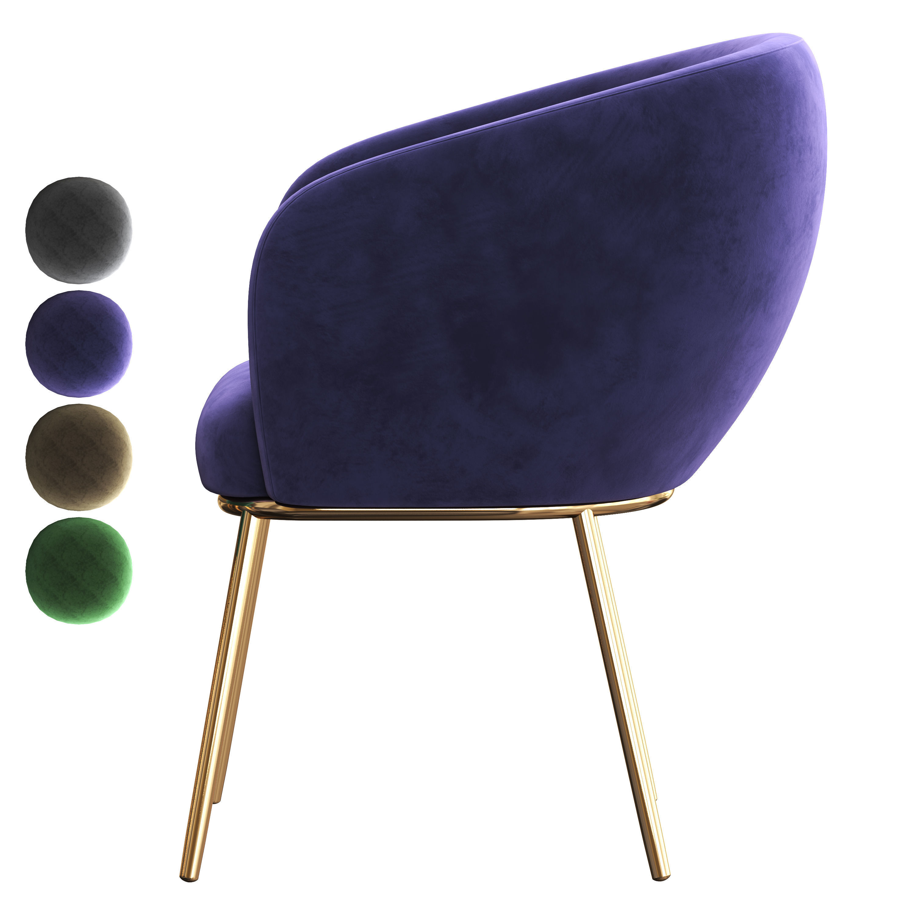 Duke chair 3D model | CGTrader