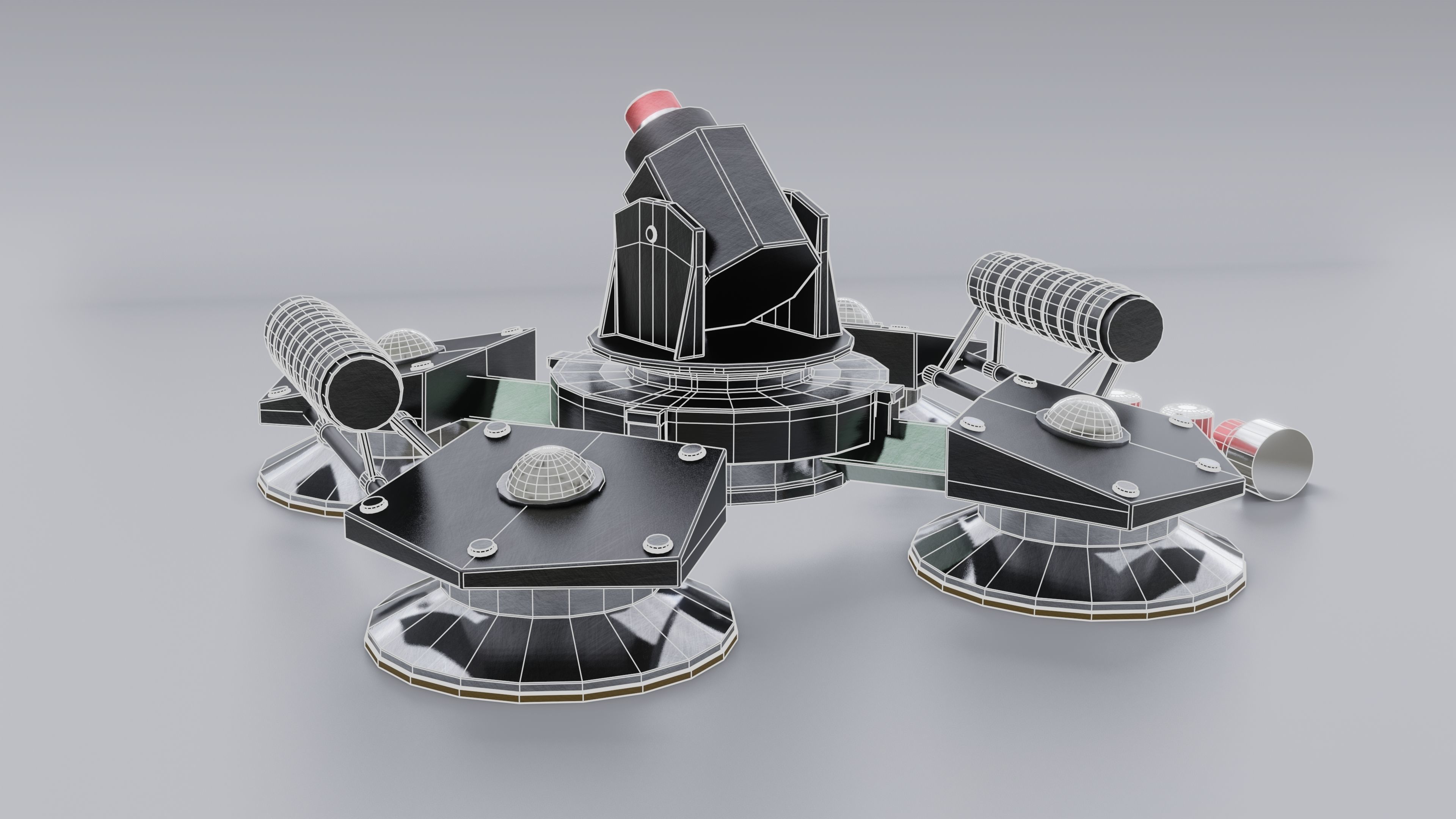 Jager Active Defense System 3D model | CGTrader