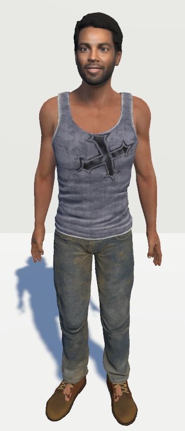 Unity Digital Human HS003 free 3D model animated rigged | CGTrader